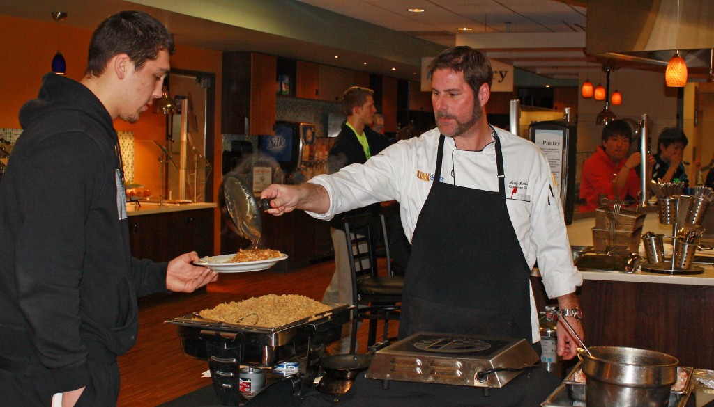 Chef Andy’s Cooking 101 spices up UNK Dining Hall – UNK NEWS