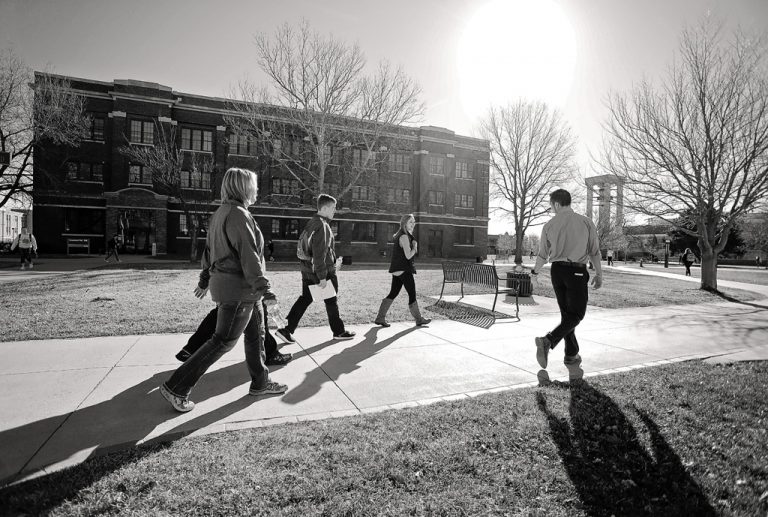 BEHIND THE SCENES: A campus photo tour with UNK Admissions – UNK NEWS