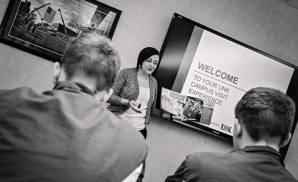 BEHIND THE SCENES: A campus photo tour with UNK Admissions – UNK NEWS