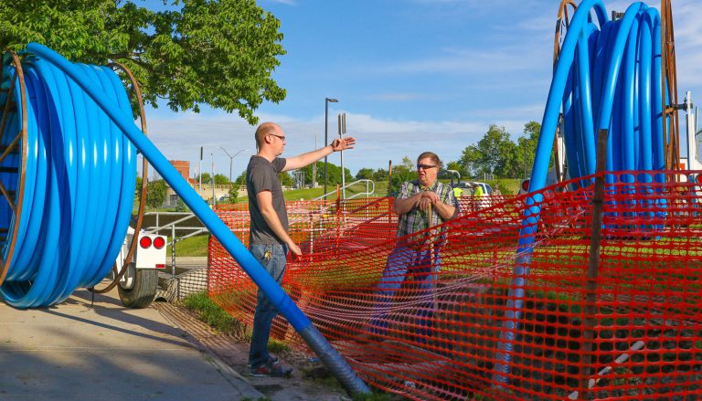 Fiber ring network install is first phase of Otto Olsen replacement ...