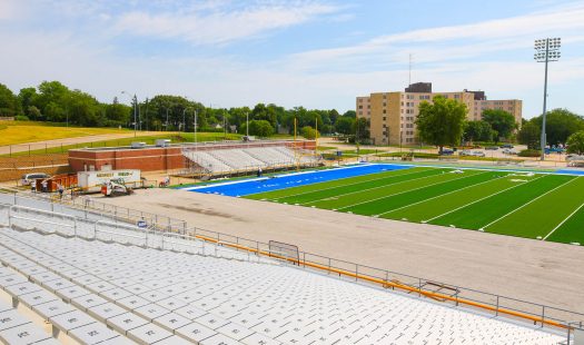 PHOTO GALLERY: UNK FieldTurf project nearing final stages of ...