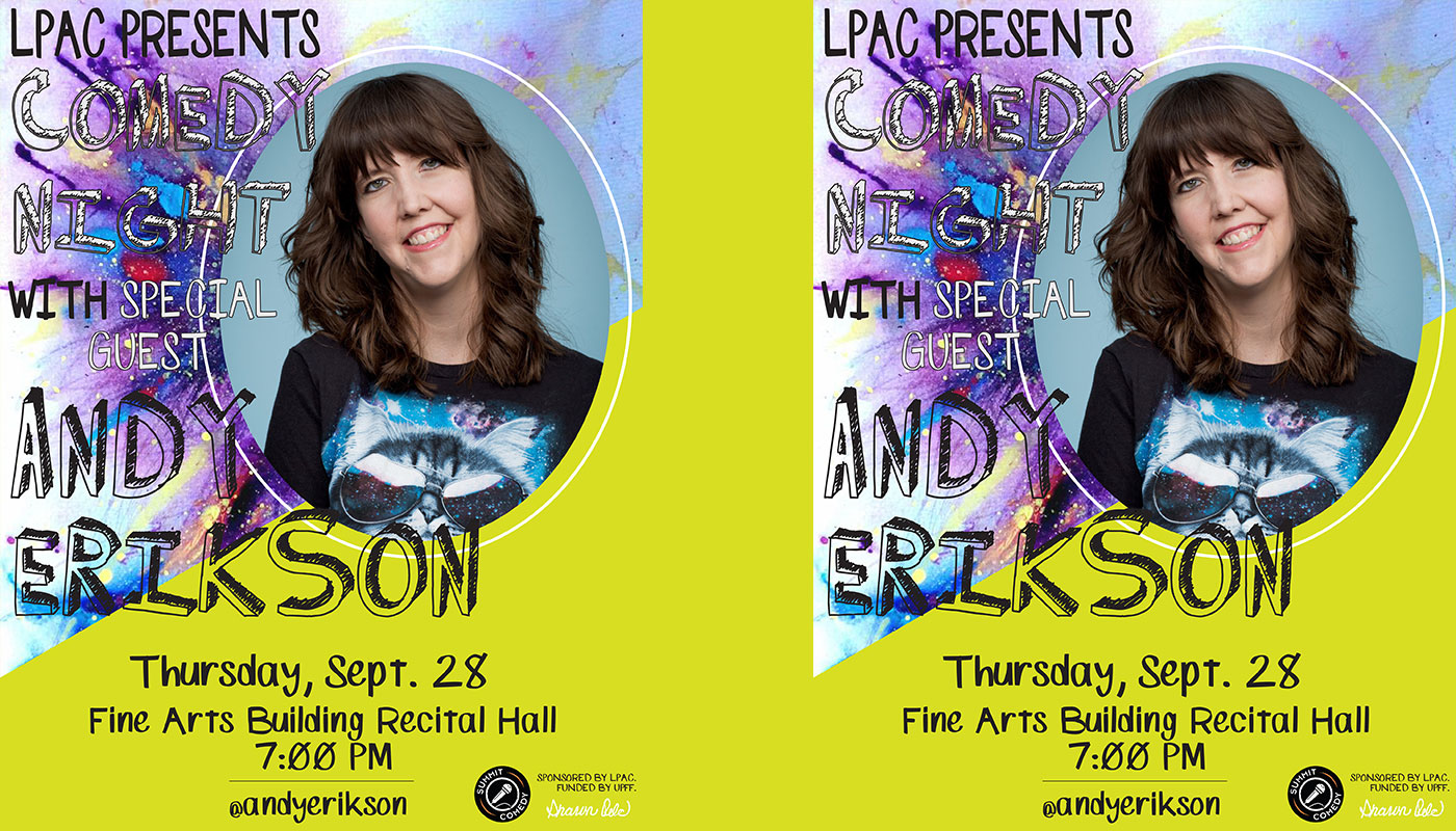 Comedian Andy Erikson to perform Thursday – UNK News