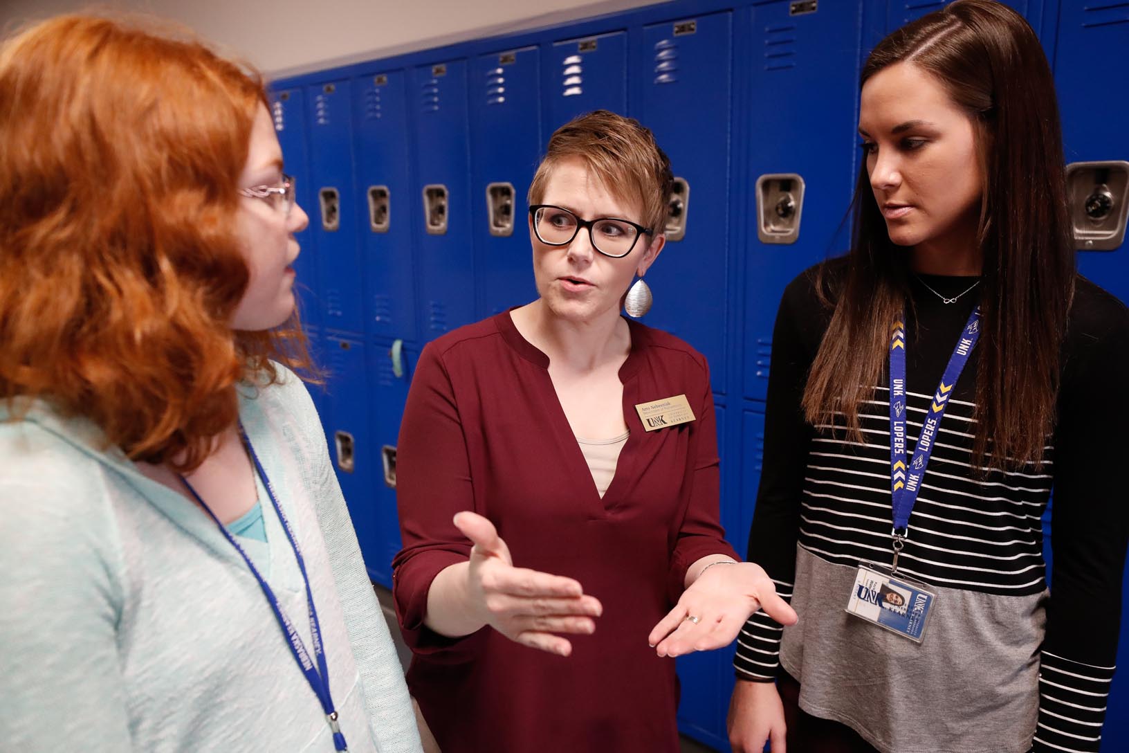 CLASSROOM COLLABORATION: UNK math students tutor at Horizon Middle ...