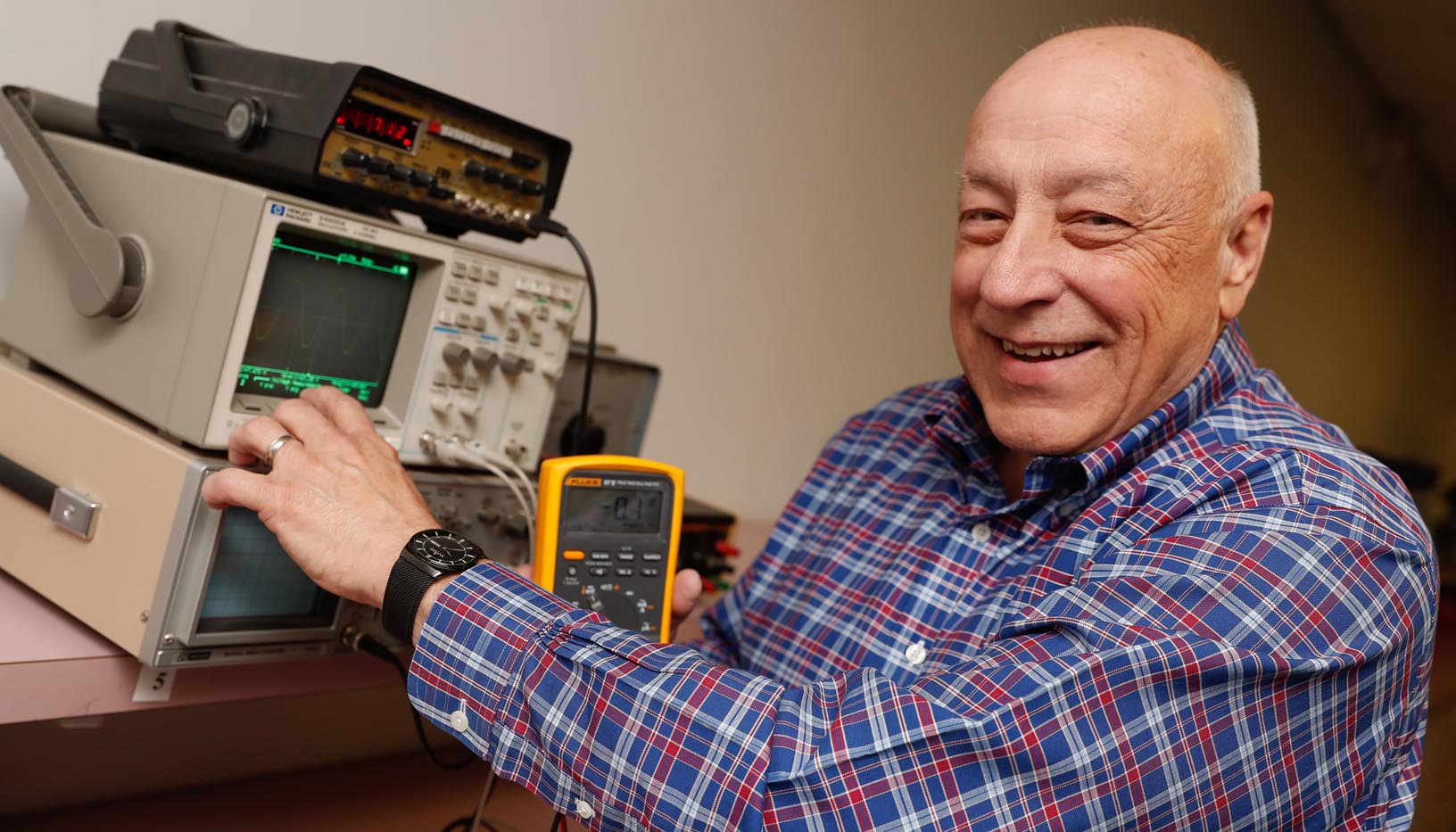 Forget California, retiring professor Ron Tuttle found his home at ...