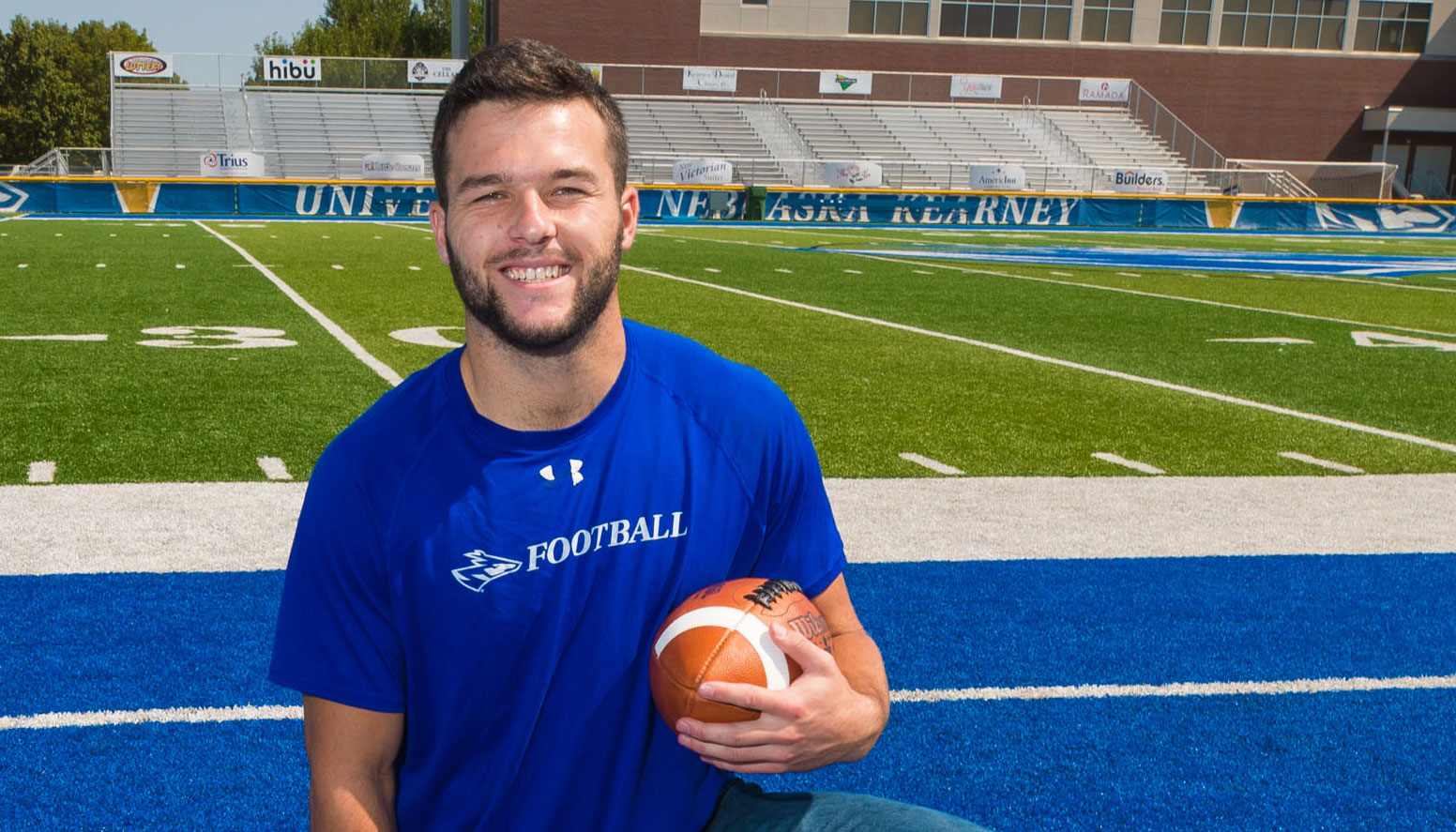 Long road led to UNK football team for Blake Bubak – UNK NEWS