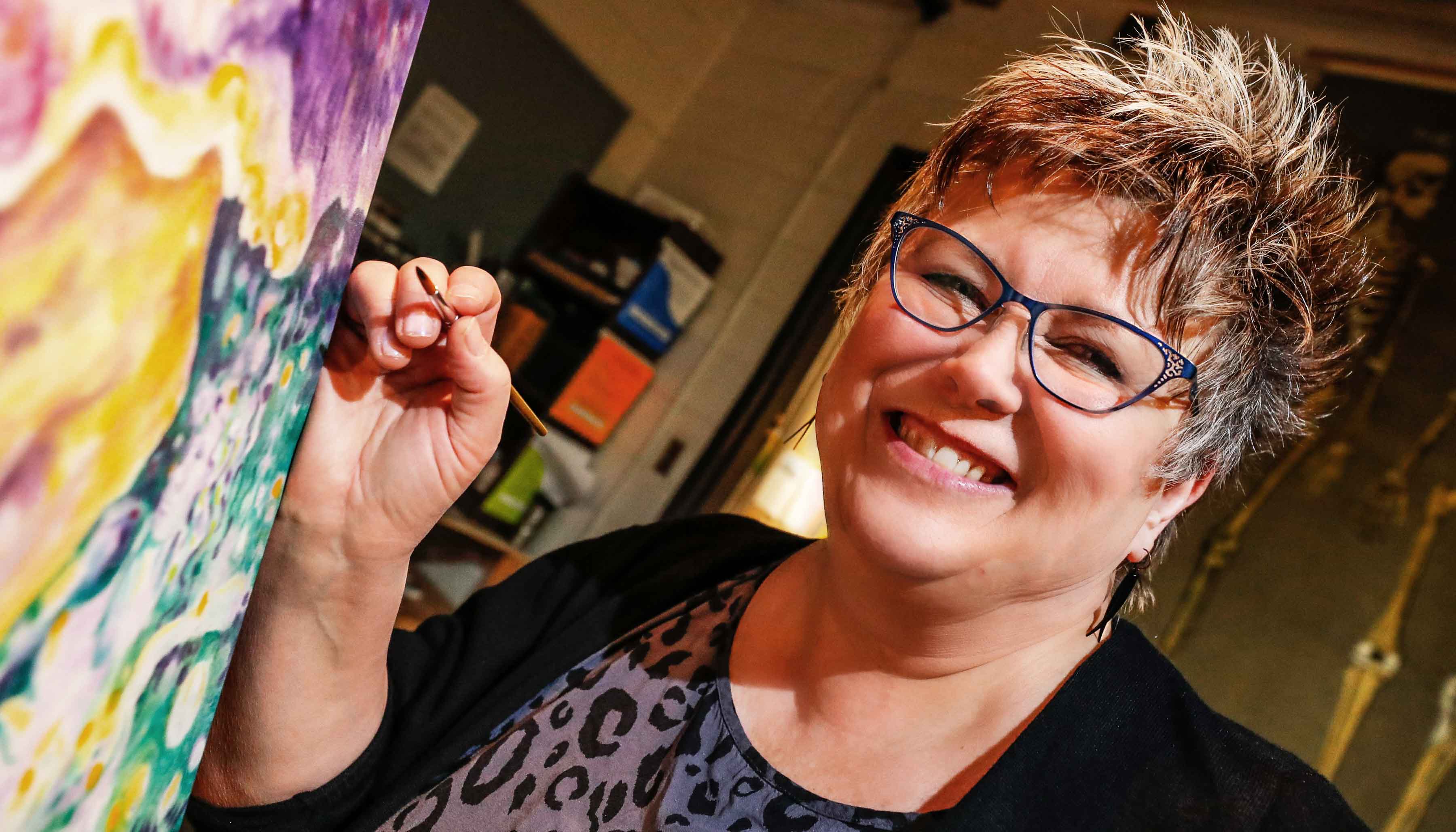 Educator of the Year: UNK’s Kosmicki shares passion for art with future ...