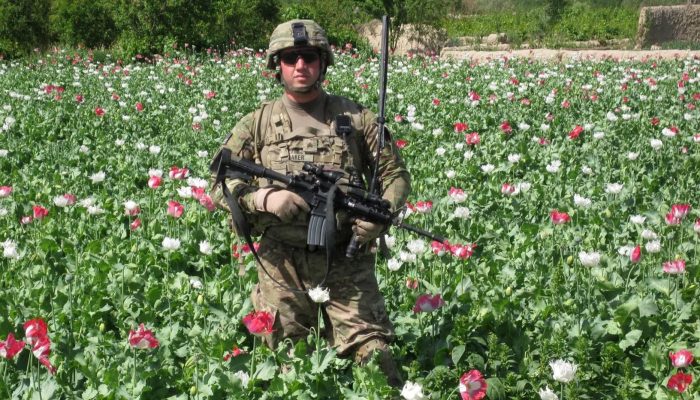 After military service, including deployment in Iraq and Afghanistan ...