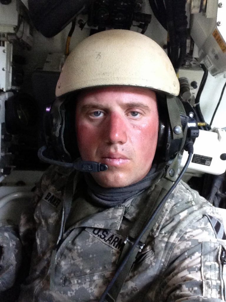 After military service, including deployment in Iraq and Afghanistan ...