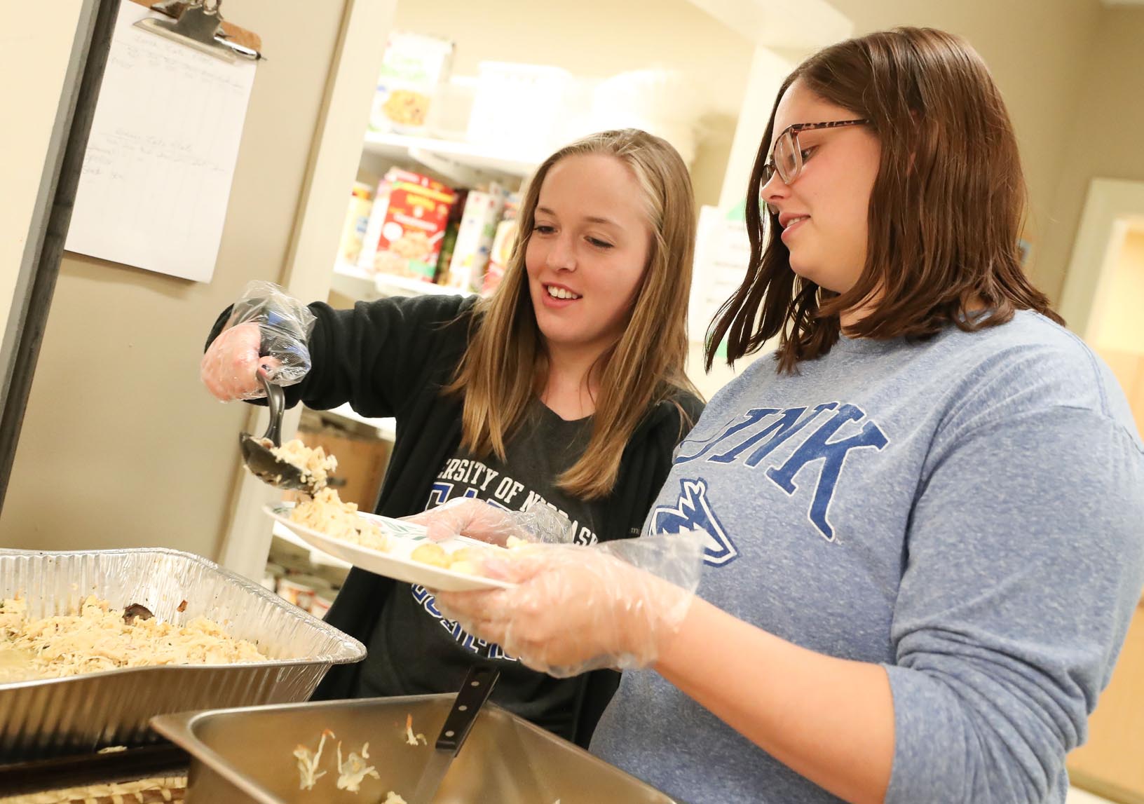 UNK social work majors discover local resources during scavenger hunt ...