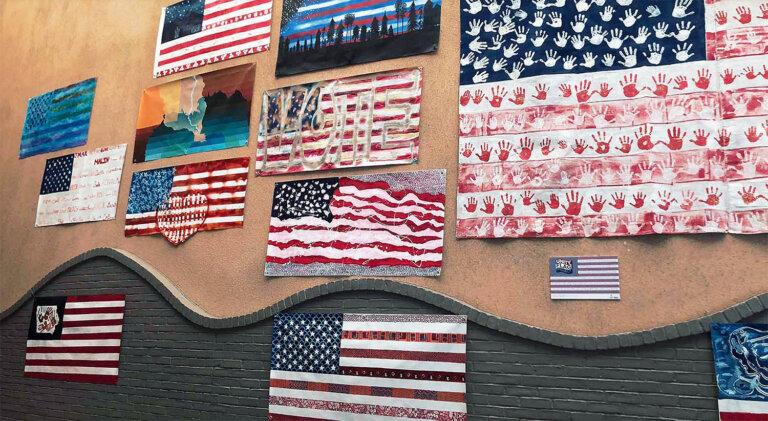 UNK faculty member’s ‘Unity Flag’ on display ahead of presidential ...