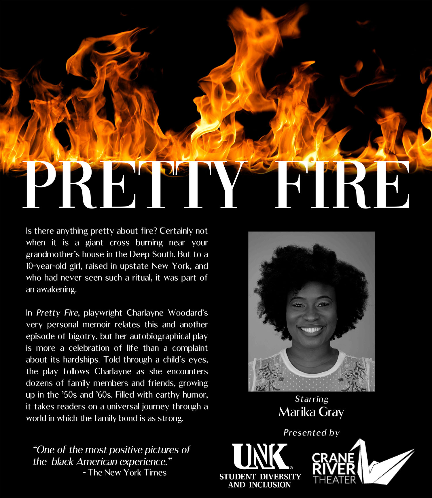 ‘Pretty Fire’ performance rescheduled, moved to Ponderosa Room – UNK News