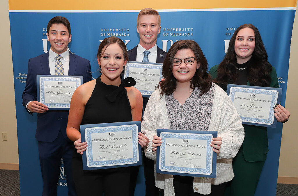 UNK Alumni Association recognizes five students with Outstanding Senior ...
