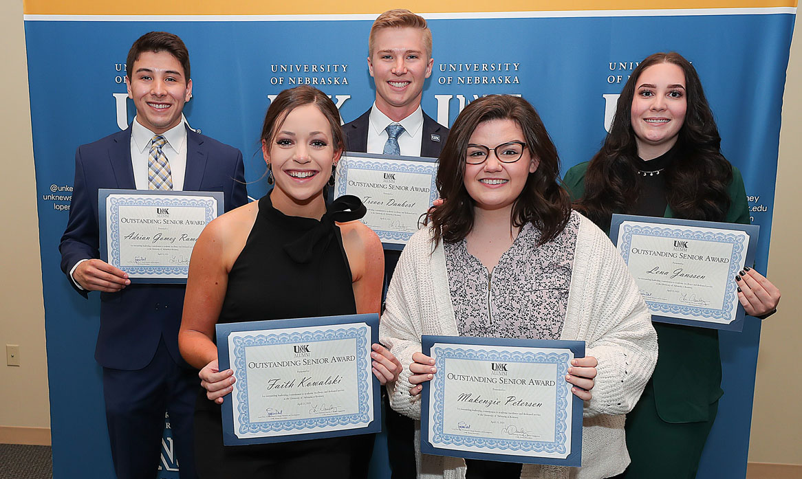UNK Alumni Association recognizes five students with Outstanding Senior ...