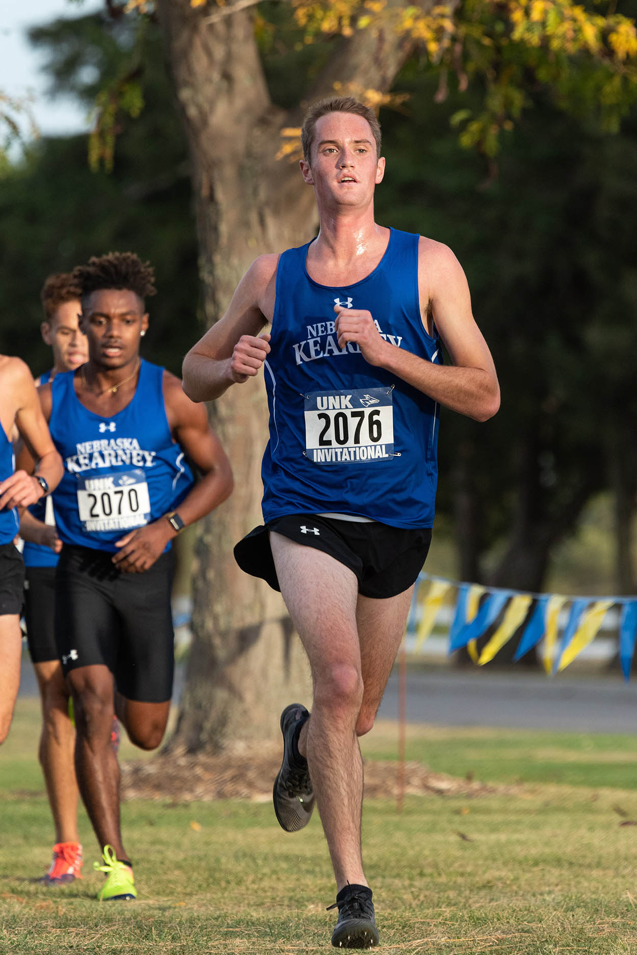 UNK runner Luke Stuckey pushes himself on the course, in the classroom ...