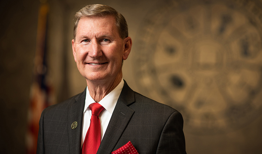 NU President Ted Carter speaking at UNK’s Warner Lecture Series – UNK NEWS