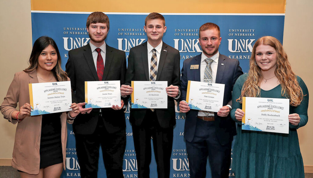 They’re Outstanding! Five UNK seniors recognized by Alumni Association ...