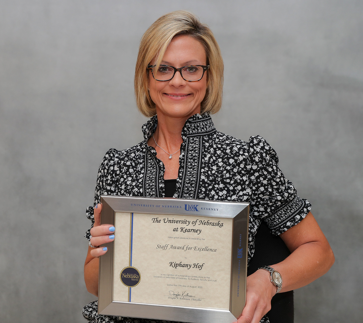 UNK staff members recognized for outstanding service – UNK NEWS