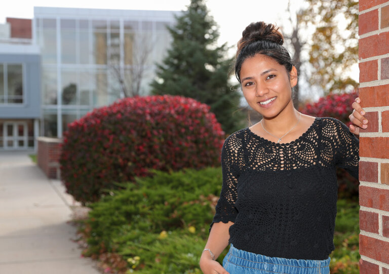 UNK sophomore Jashna Samuel is creating connections 8,000 miles from ...