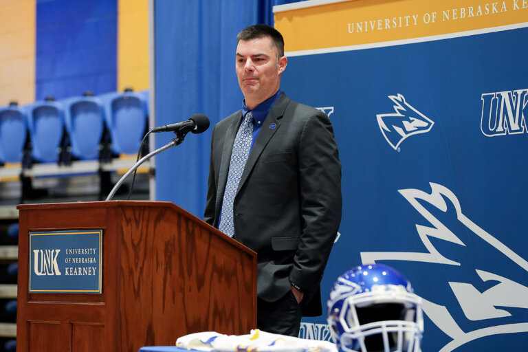 Ryan Held introduced as UNK head football coach – UNK NEWS