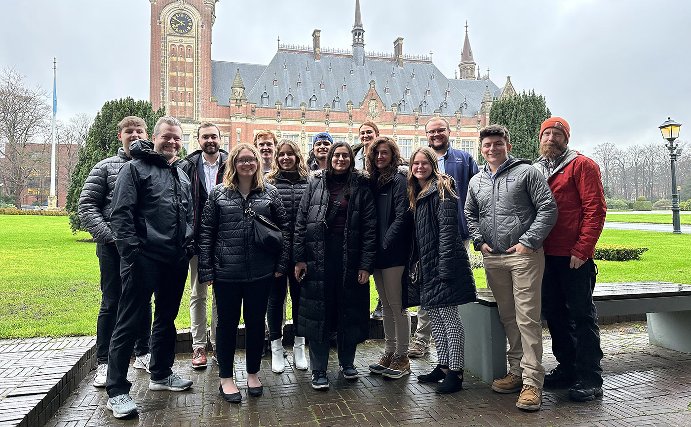 UNK students travel to Europe to learn about international law – UNK NEWS