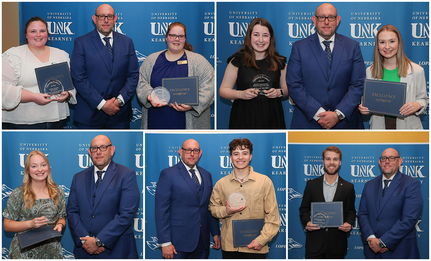 Student leaders, organizations recognized during Applauding Excellence awards ceremony – UNK NEWS