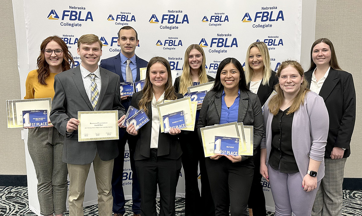 UNK students rack up awards at state business competition – UNK NEWS