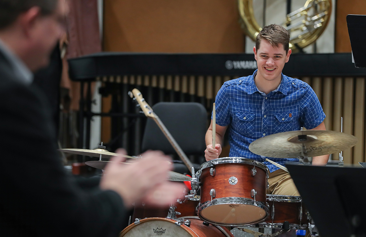 For Ryan Sims, experiential learning is one of the best parts of music ...
