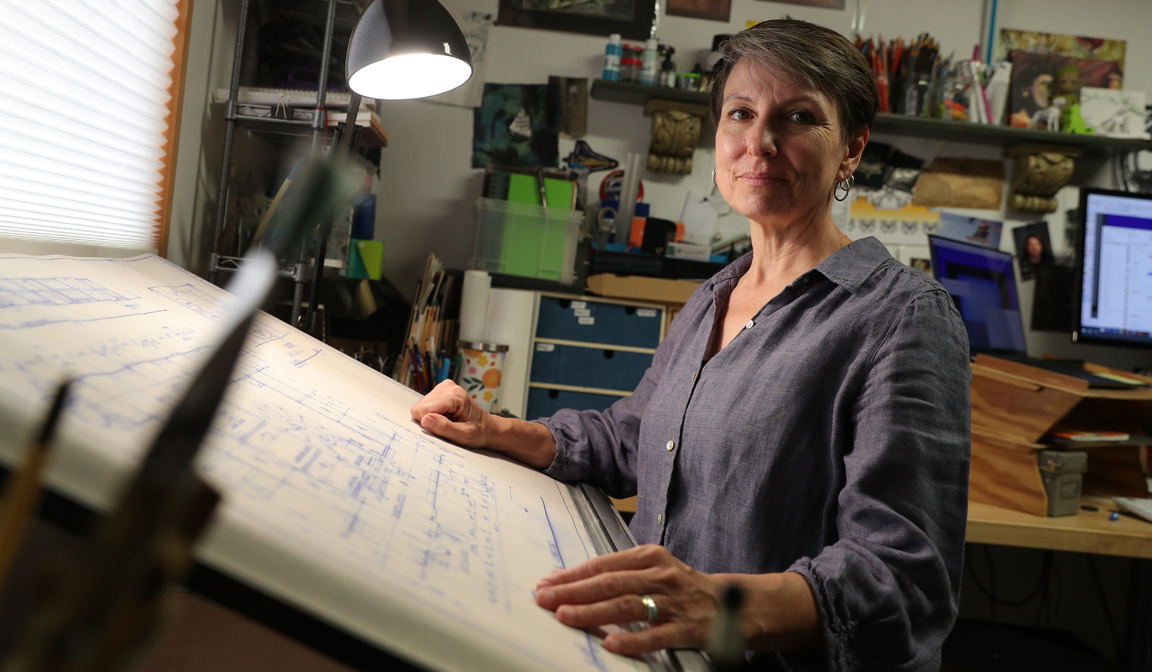 Hollywood Story: Packard brings LA design experience to UNK – UNK NEWS