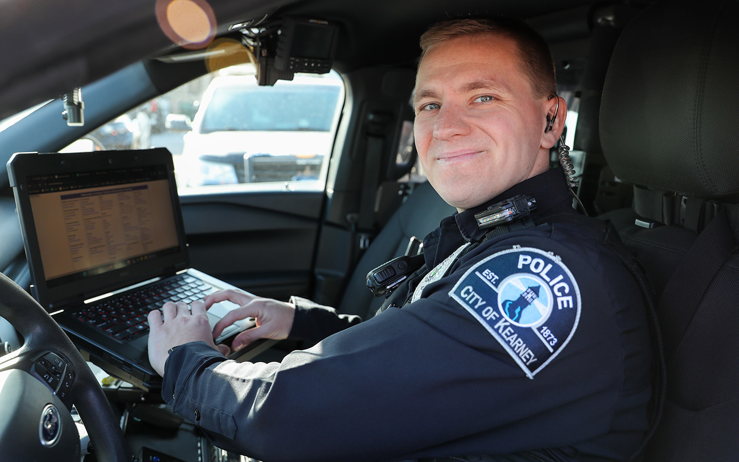 UNK graduate Grant Buschkoetter serves his hometown as a Kearney Police ...