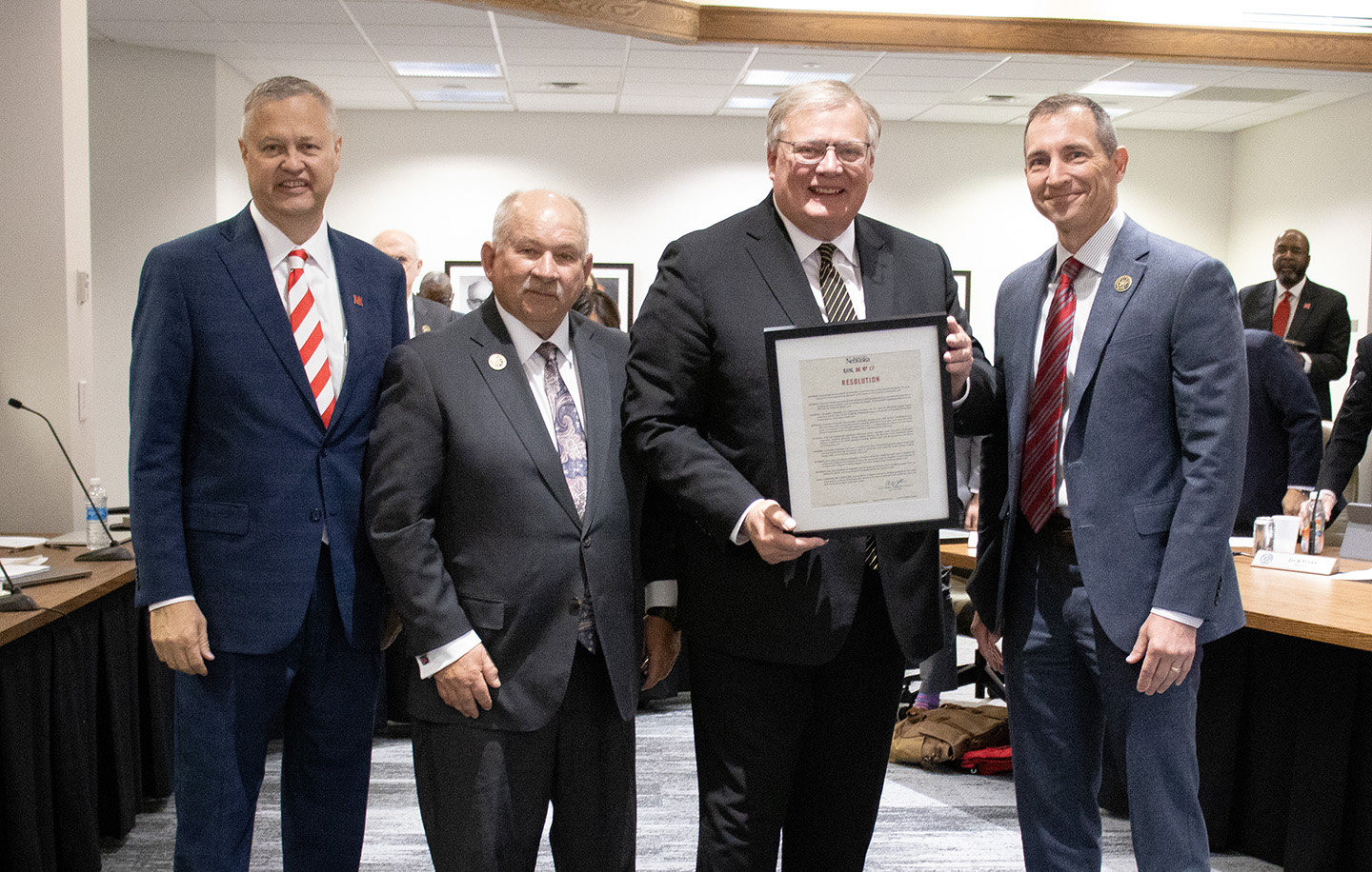 End of an Era: University of Nebraska leaders recognize Chancellor ...