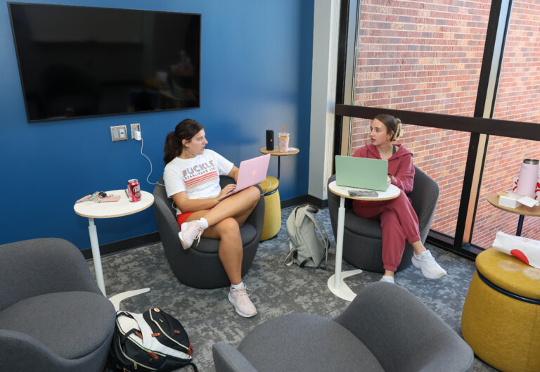 Recently renovated Calvin T. Ryan Library serves UNK students in new ...
