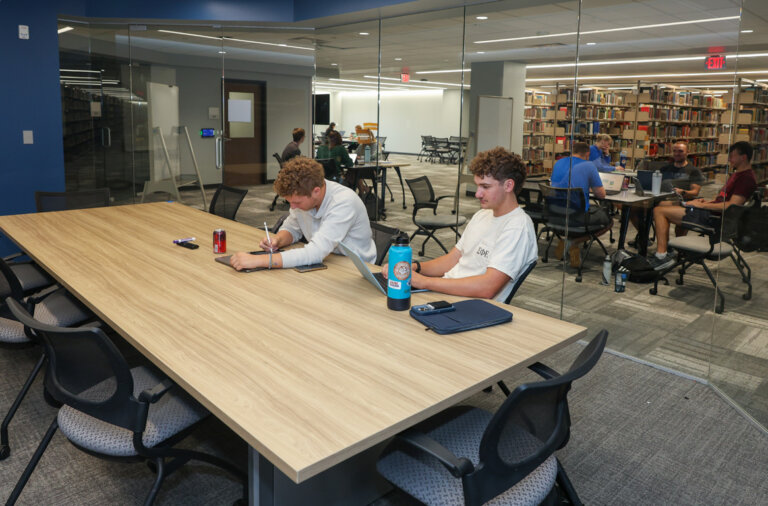 Recently renovated Calvin T. Ryan Library serves UNK students in new ...