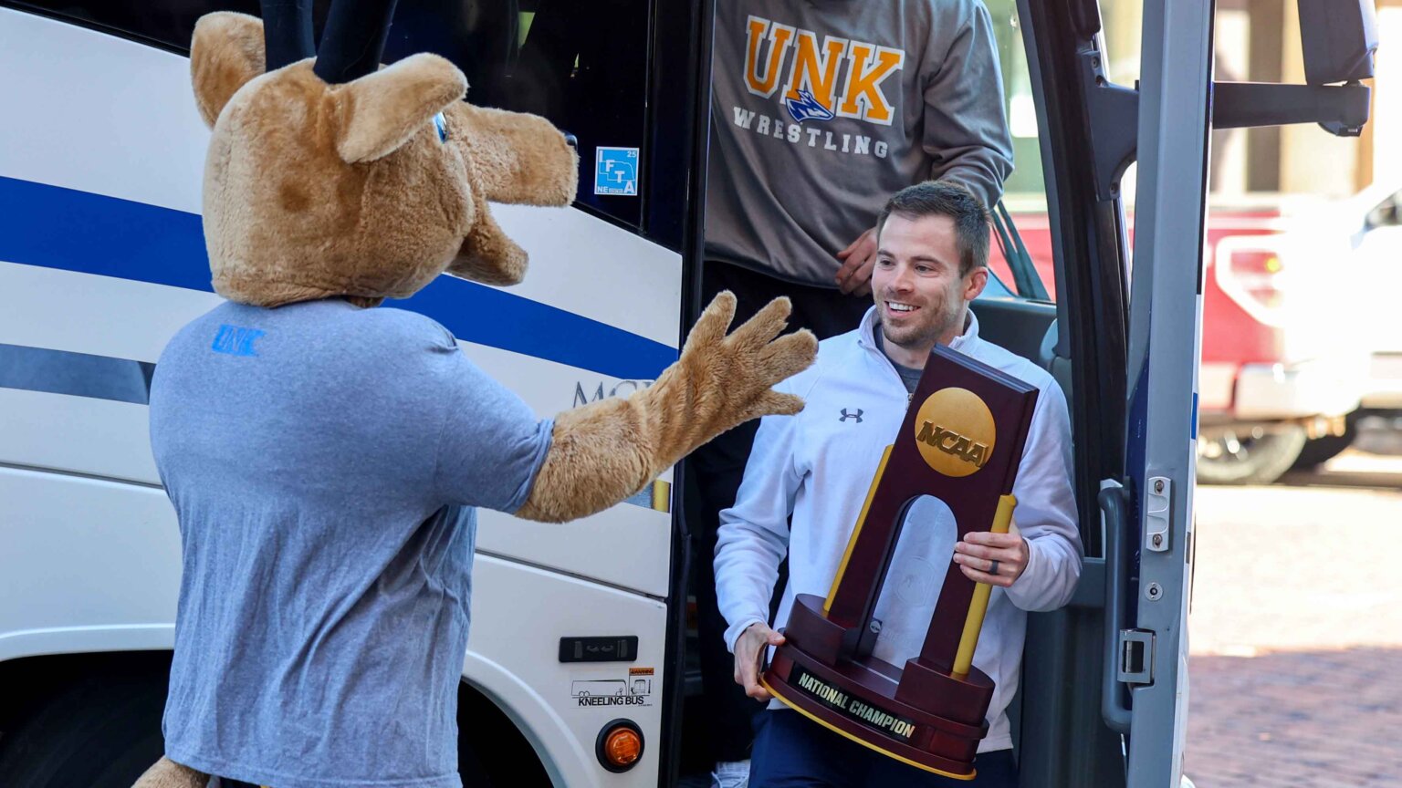 PHOTO ALBUM: UNK Wrestling celebrates NCAA Div. II National ...