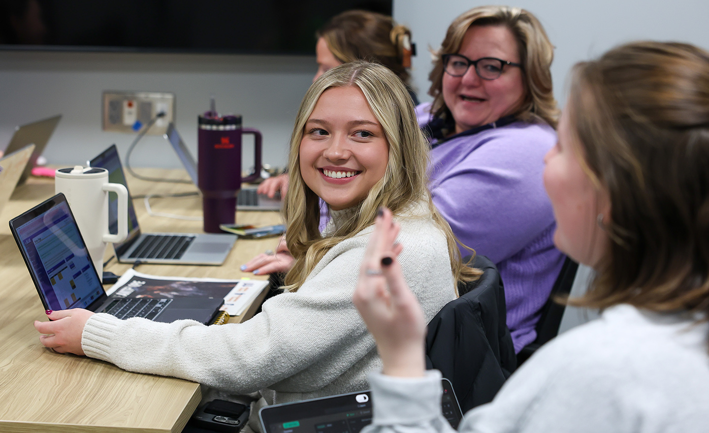 Hands-on opportunities help UNK senior Sami LaMarre prepare for ...