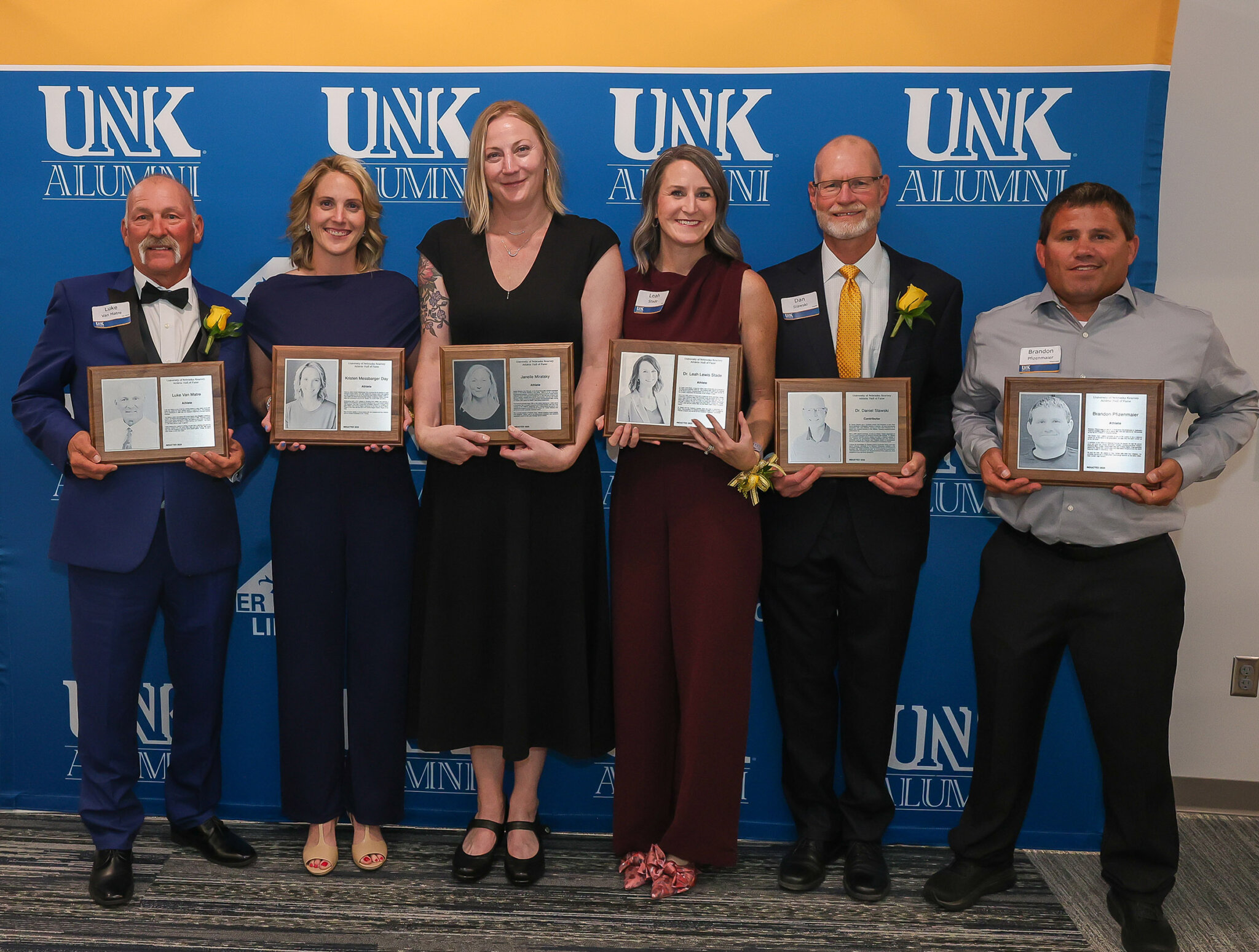UNK Athletic Hall of Fame inductees honored during homecoming celebration – UNK NEWS