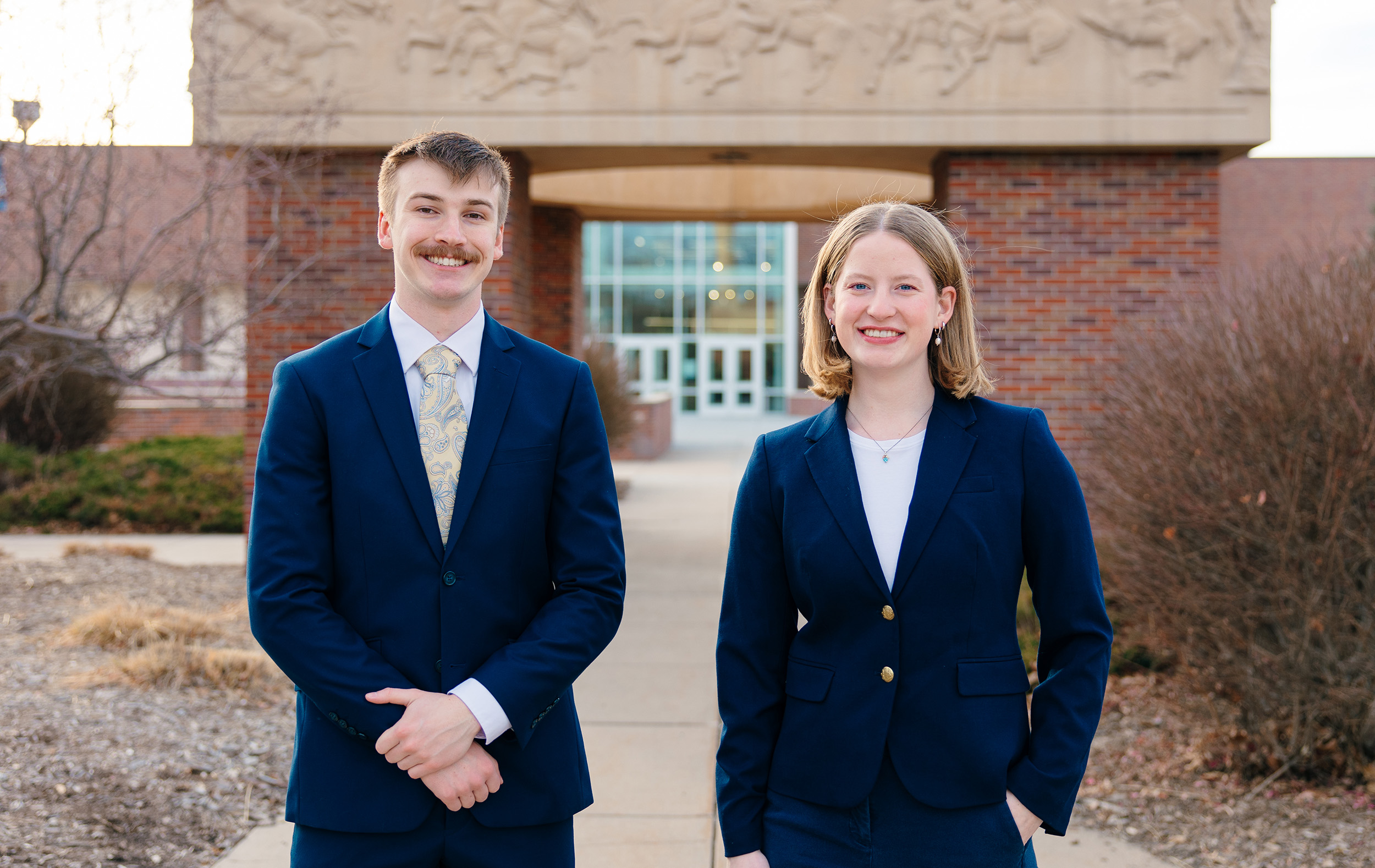 Paige Oltmans, John Placke selected to lead UNK student body – UNK NEWS