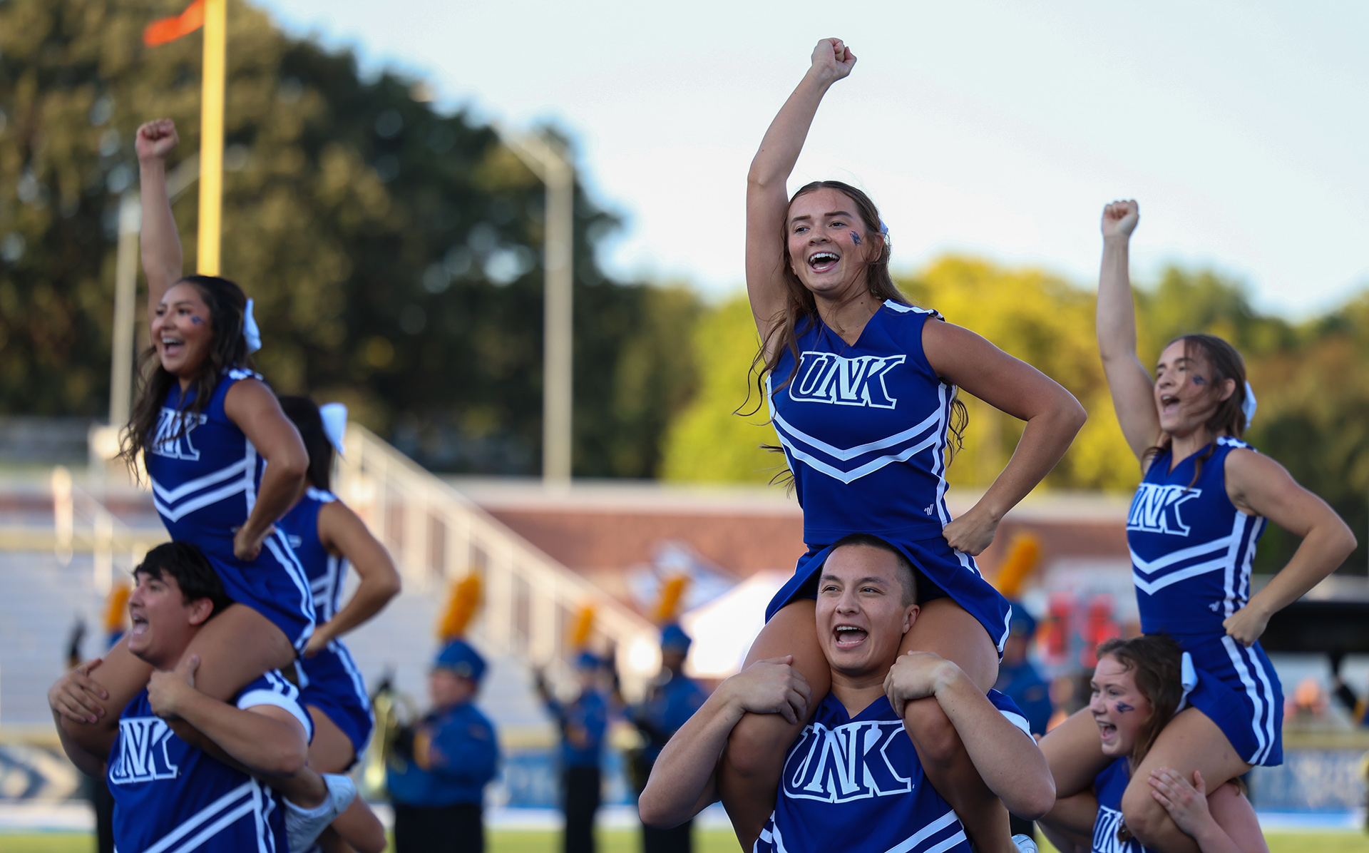 ‘Let’s put our name out there’: UNK Cheer ready to compete in NCA ...